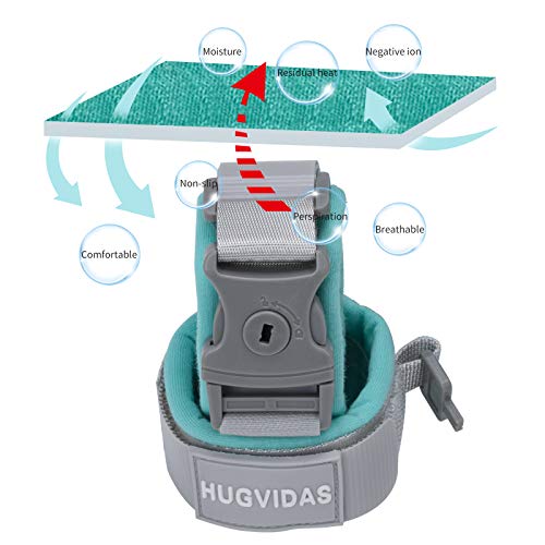 HUGVIDAS Anti Lost Wrist Link, 2 Pack Toddler Leash Kid Leashes Babies Safety Harness,Toddlers Safety Strap for Travel