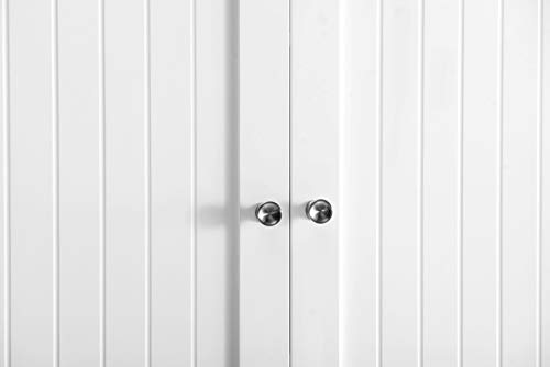 2L Lifestyle Ashlyn Cabinet White Finish, Large