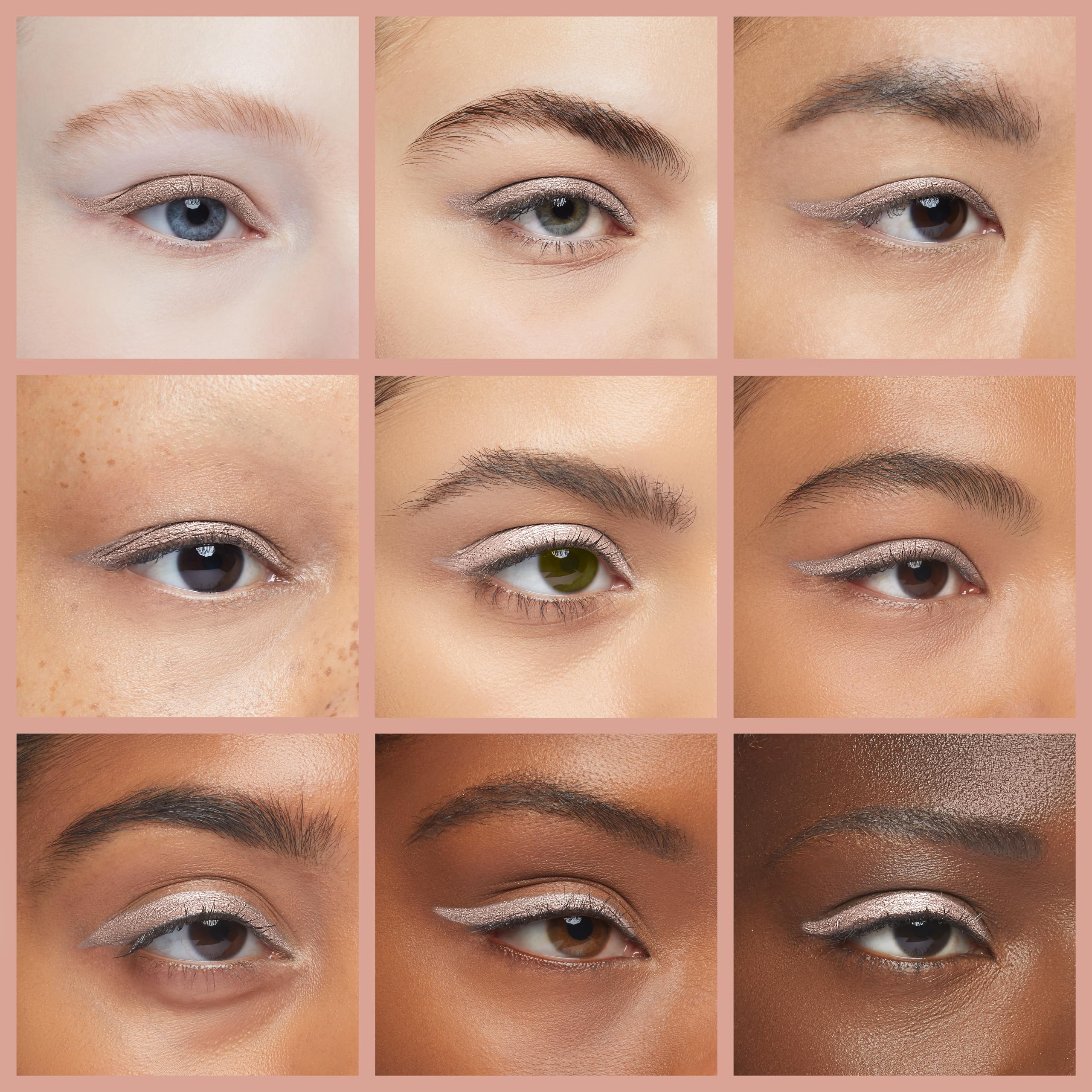 Julep When Pencil Met Gel Sharpenable Multi-Use Longwear Eyeliner Pencil - Rose Gold Shimmer - Transfer-Proof - High Performance Liner
