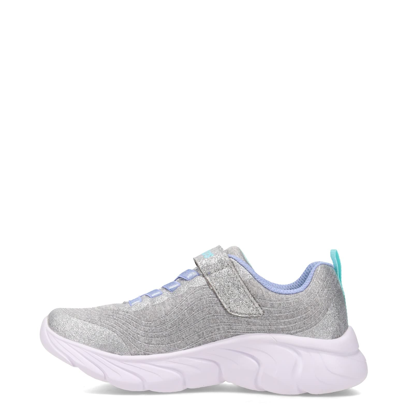 Skechers Kids Girls 302480L Sneaker, Light Grey, 13 Little Kid