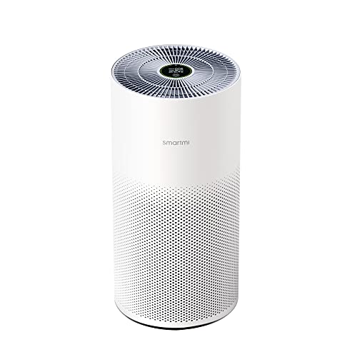 smartmi HEPA Air Purifiers for Home Large Room Bedroom, Works with Alexa, H13 True HEPA Filter, Remove Odor Pet Smoke Dust TVOC Pollen PM2.5, Smart Quiet Air Cleaner, Voice Gesture Control