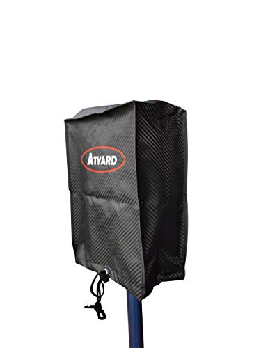 ATYARD RV Electric Jacks Protective Cover, Universal 600D Polyester Electric Tongue Jack Cover Trailer RV Electric Tongue Jack Protective Cover (Large Size 14″H x 5″W x 10″D)