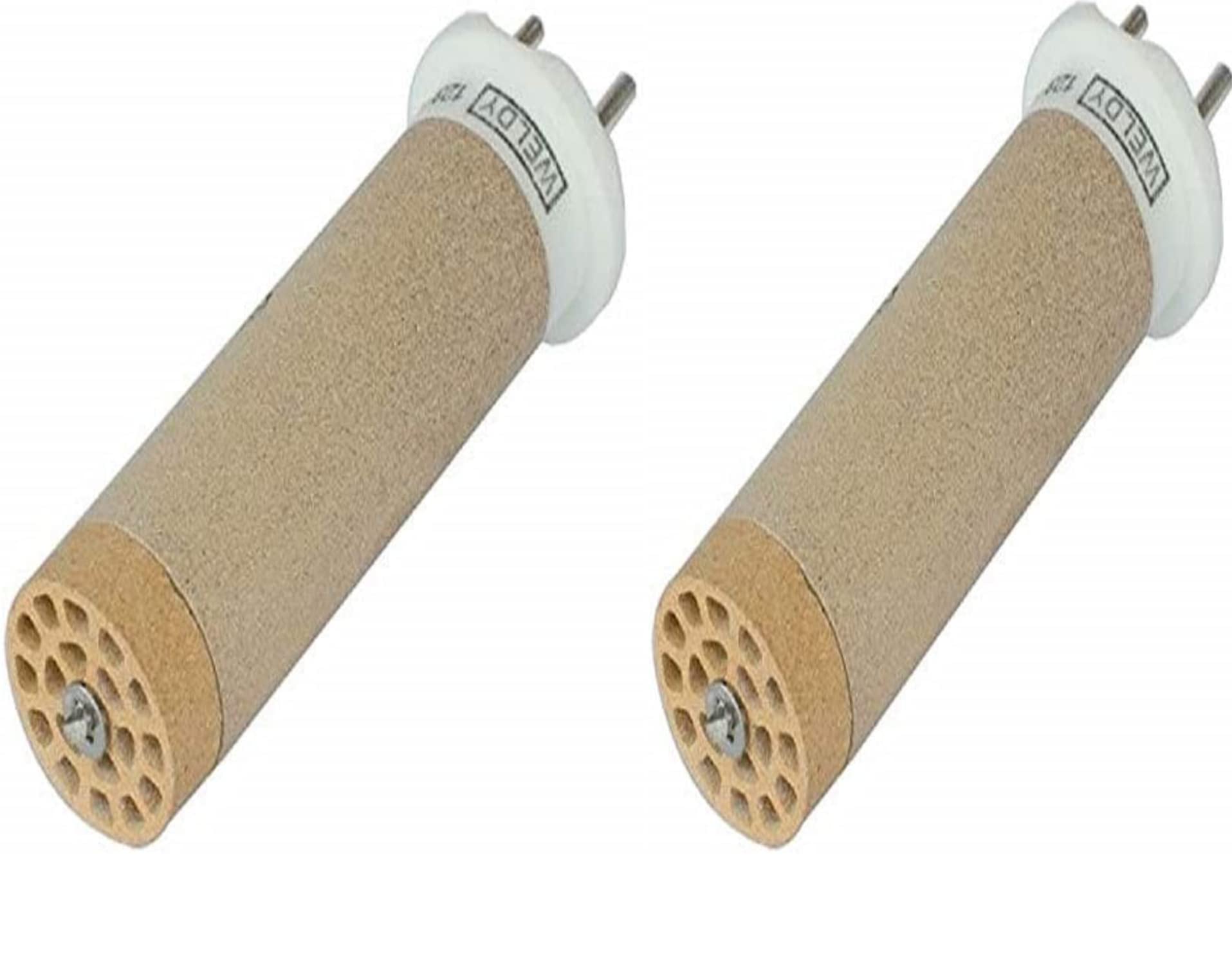 2-Pack of 123.895 Weldy 1550W Ceramic Heating Element for Hot Air Plastic Welder Gun, for Crafts, Shrinking PVC, Stripping Paint