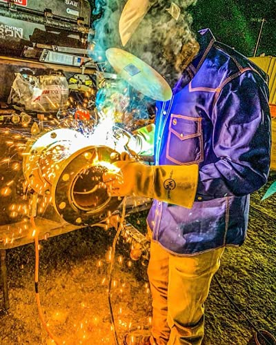 Western Welder Outfitting - Stick Welding Gloves | Heat-Resistant, Gloves (Medium)