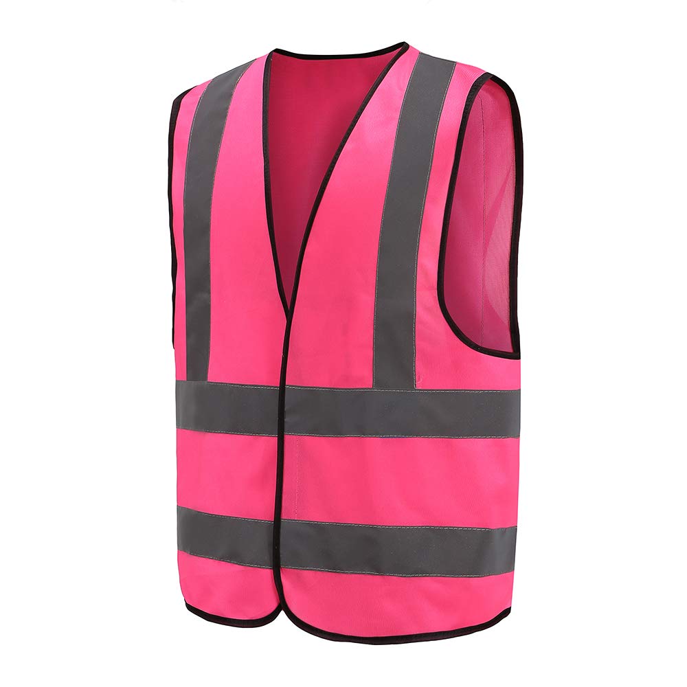 AYKRM pink safety vest small (XS-8XL) (Small, Pink)