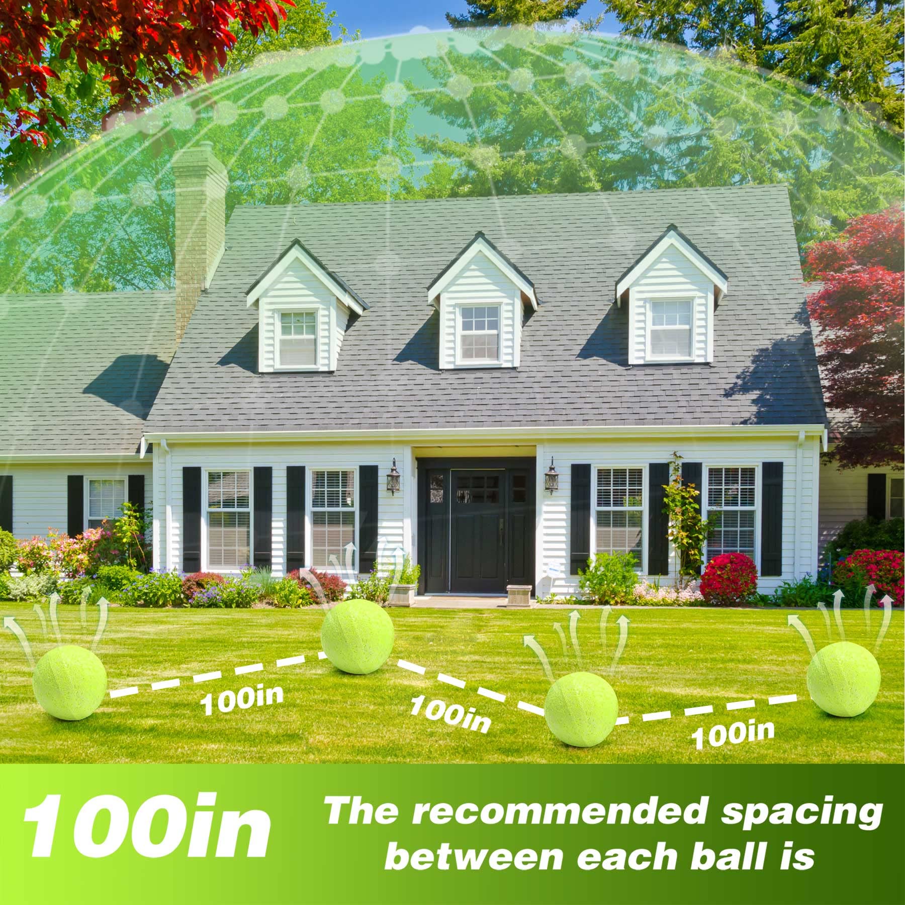 12pack Mole Repellent, Gopher Repellent, Vole Repellent, Powerful Mole Repellent for Lawn Garden Yard Outdoor, Snake Repellent, Groundhog Repellent, Armadillo Repellent, Mole Deterrent