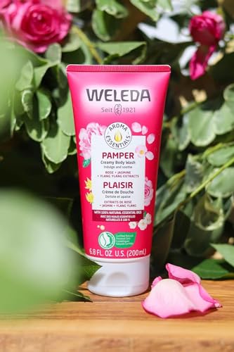 Weleda Aroma Essentials Pamper Creamy Body Wash, Parabens Free, 6.8 Fluid Ounce (Pack of 1)