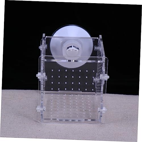 2 Pcs Fish Acrylic Incubator Baby Fish Incubator Fish Tank Tool Fish Hatchery Cage Aquatic Pet Supplies