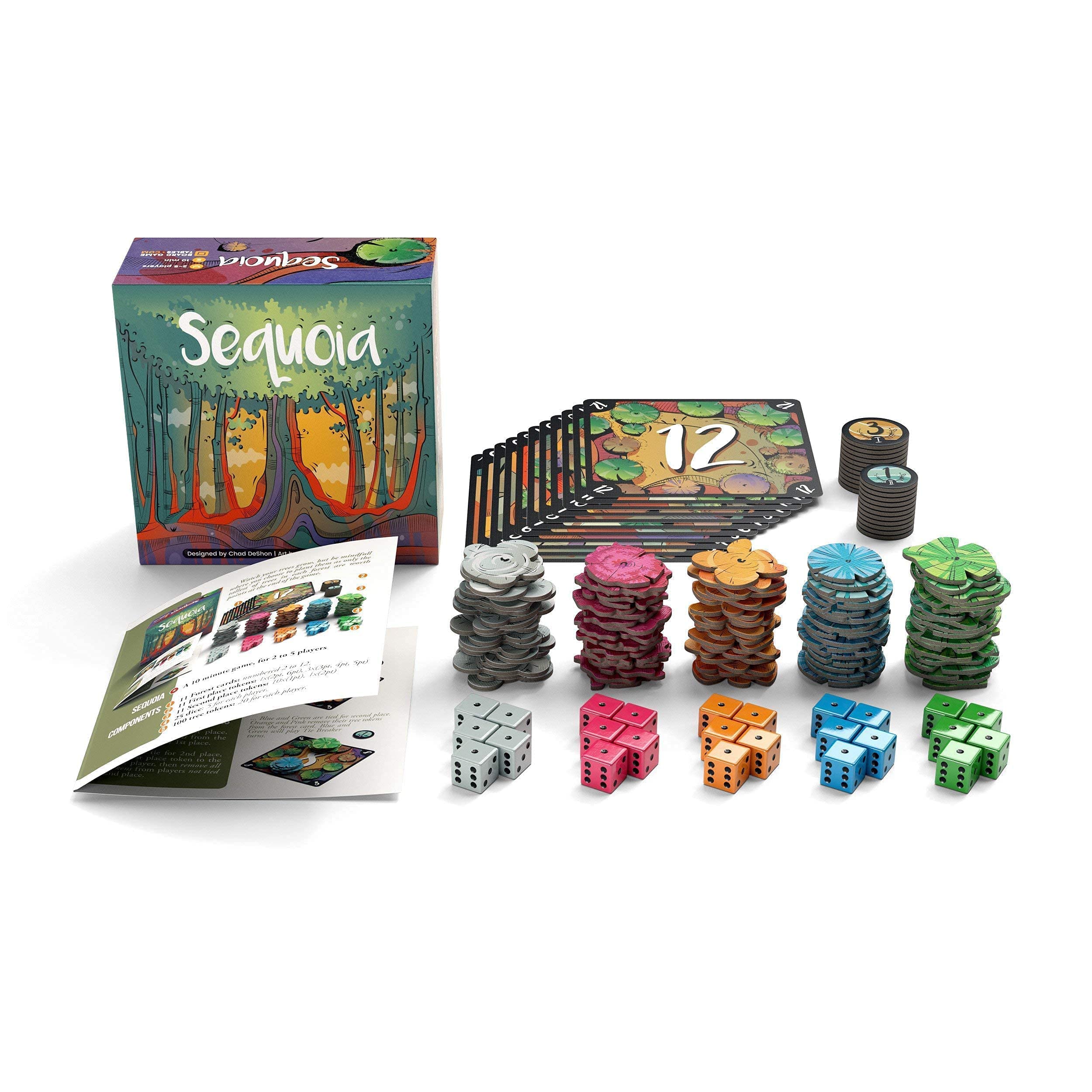 3 Small Games - Mountain Goats, Sequioa, GPS - Fast to Learn, Fast to Play - Family, Kid and Adult Games