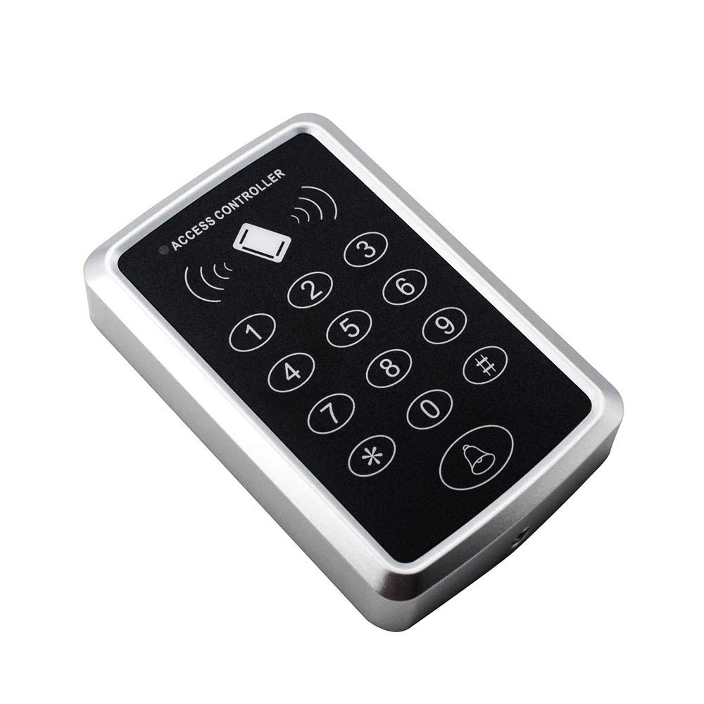 AMOCAM Door Access Control System, Stand-Alone Password Keypad + 5PCS Key Fobs Keychains for Entry Home Security Access Controller