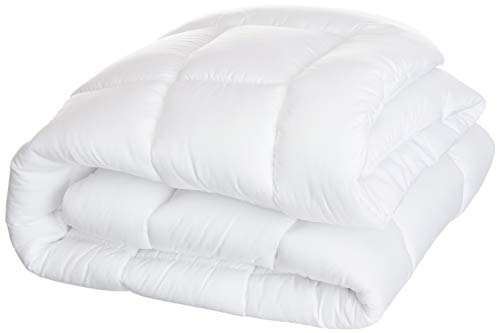 Amazon Basics Down-Alternative Mattress Topper Pad with Microfiber Shell - Twin