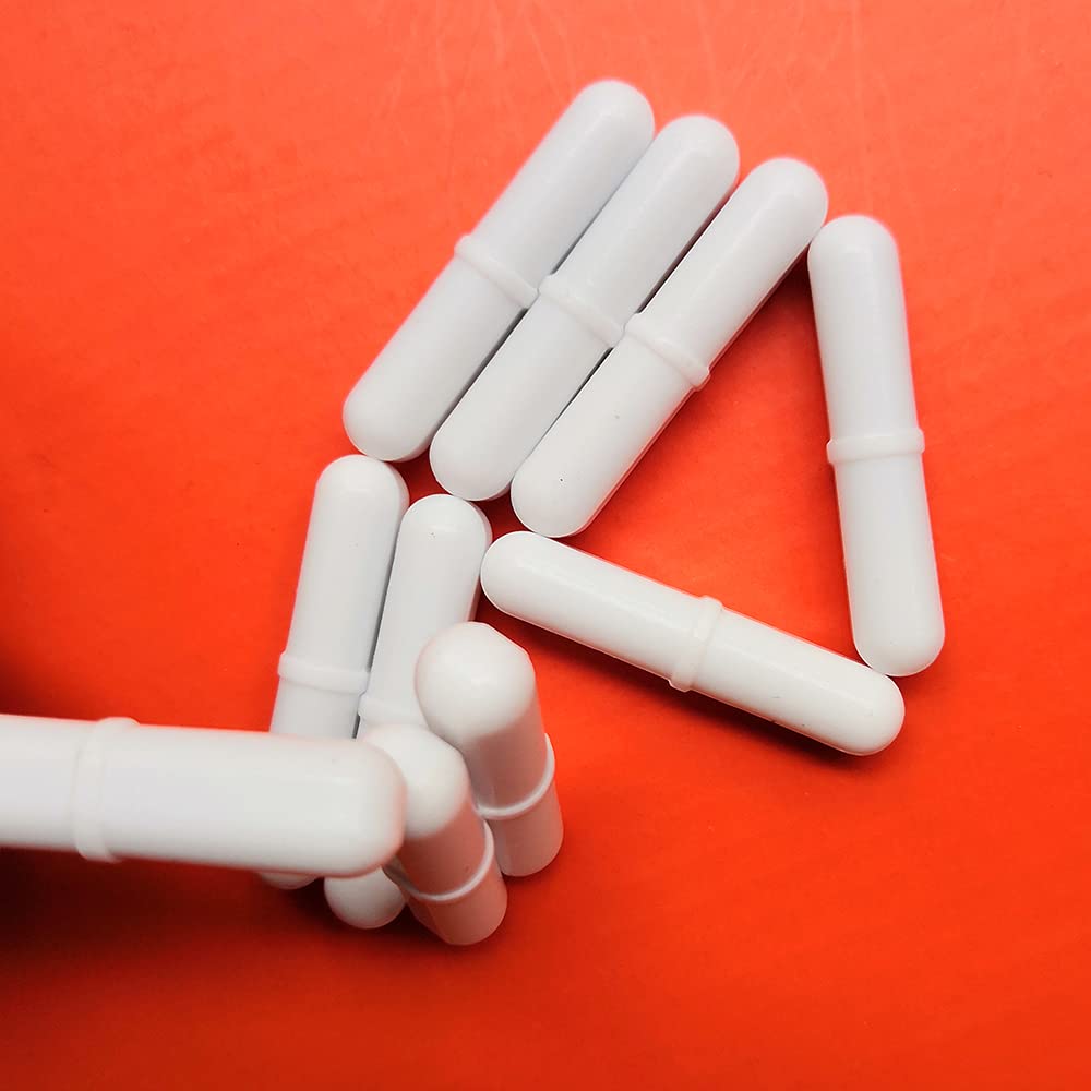 Magnetic Stirrer Stir Bars, Diameter 0.32" (8 mm), Length 1.6" (40 mm), 5 Pieces