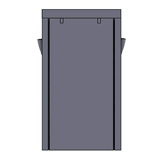 Extaum Shoe Rack for Entryway,Shoe Rack with Dustproof Cover Closet Shoe Storage Cabinet Organizer Gray 10 Tiers