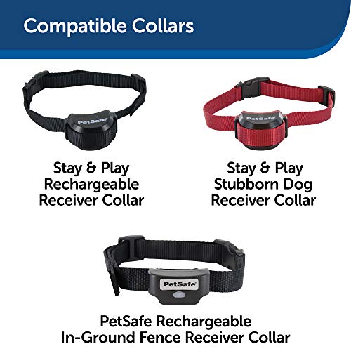 PetSafe Receiver Charger, Compatible with Multiple Wireless and In-Ground Fences, USB Charging Cable (Wall Adaptors Sold Separately),Black