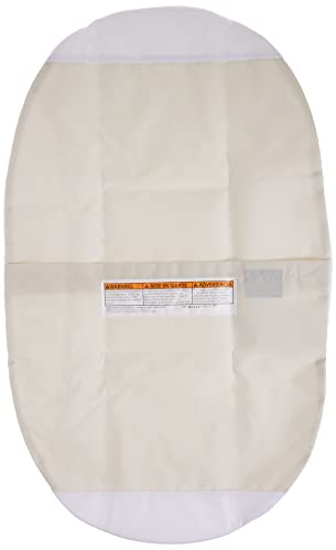 4moms mamaRoo Sleep Bassinet Waterproof Mattress Cover, White