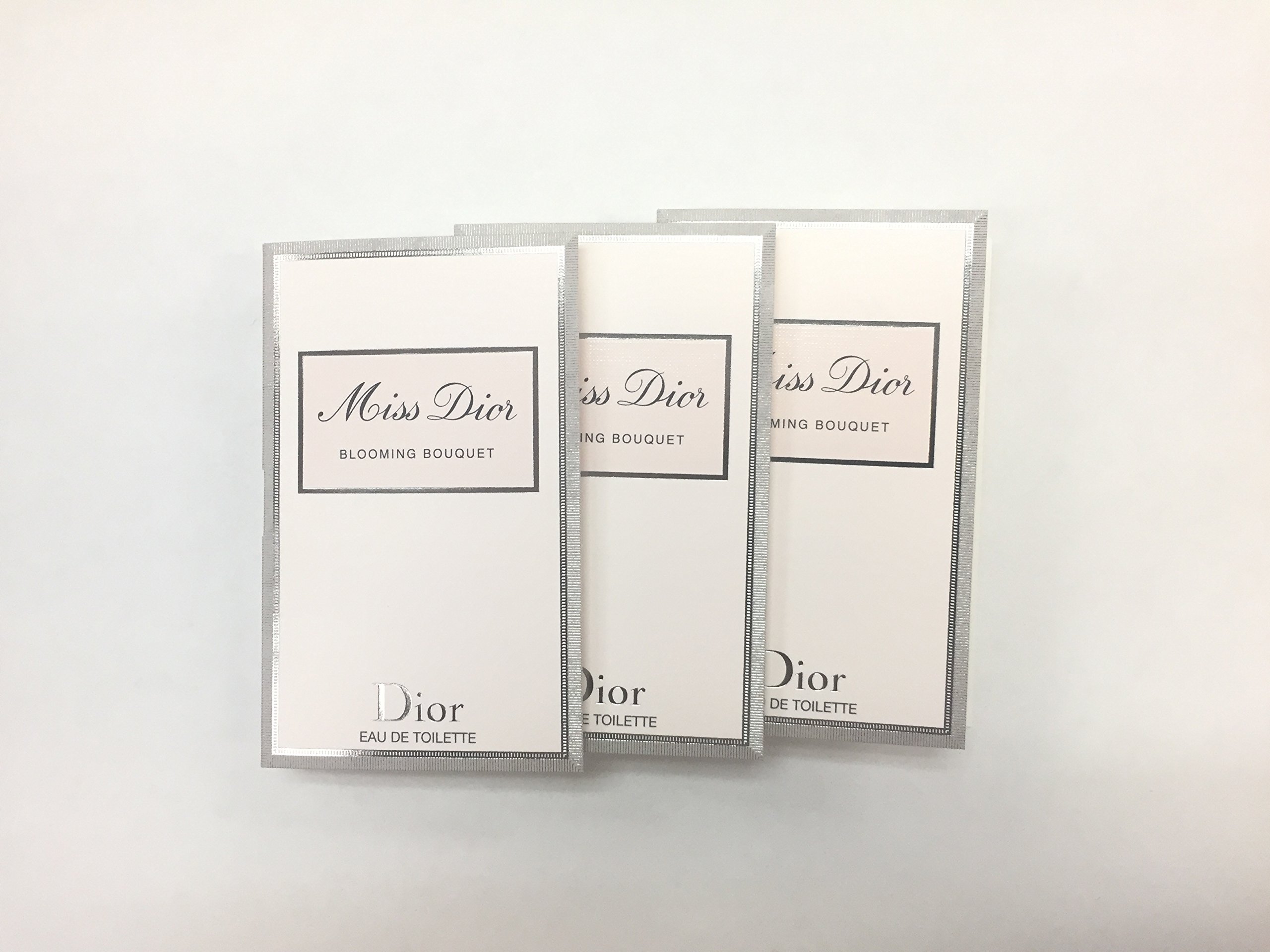3-Pack Miss Dior Blooming Bouquet Eau De Toilette 1 ML - 0.03 Fl Oz Sample Vial