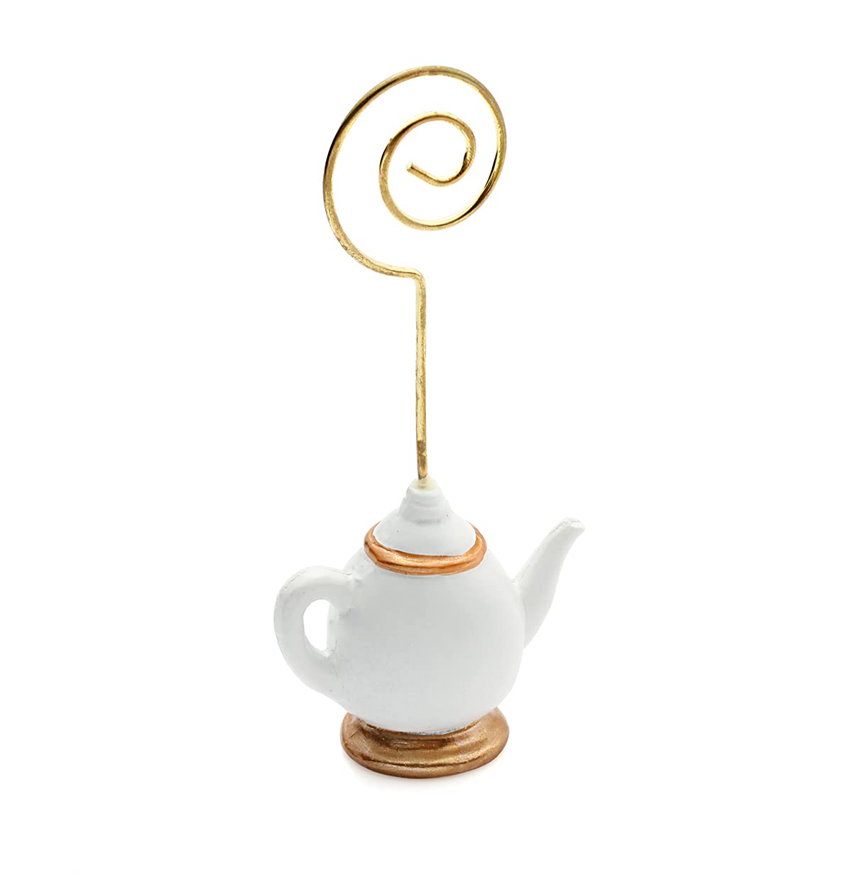 12 Unique Wedding Place Card Holders Table Decor Rustic Placecard Holders Garden Baby Tea Party Name Holders, White, 10.5cm
