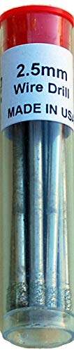 2.5mm Diamond Drill Bit - 10 Pack (Made in USA)