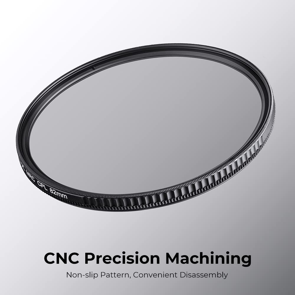 43mm Circular Polarizers Filter, K&F Concept 43MM Circular Polarizer Filter HD 28 Layer Super Slim Multi-Coated CPL Lens Filter (Nano-X Series)