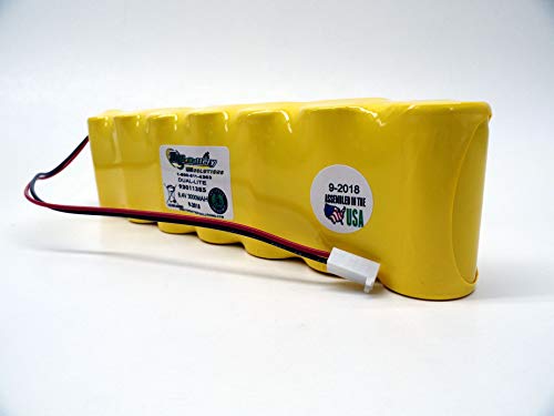 5pc Hubbell - Dual-Lite 93011385 Replacement Battery