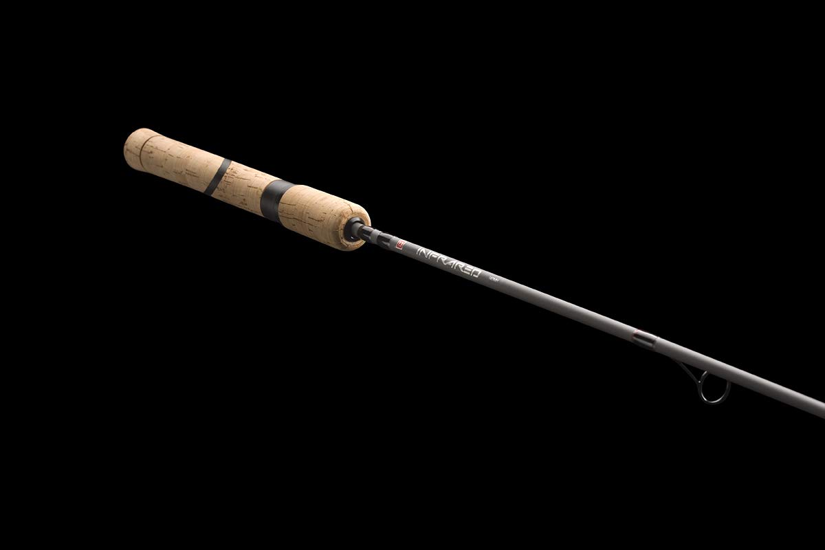 13 FISHING - Infrared Ice Rod - 40" MH (Medium Heavy) - I2-40MH, Black