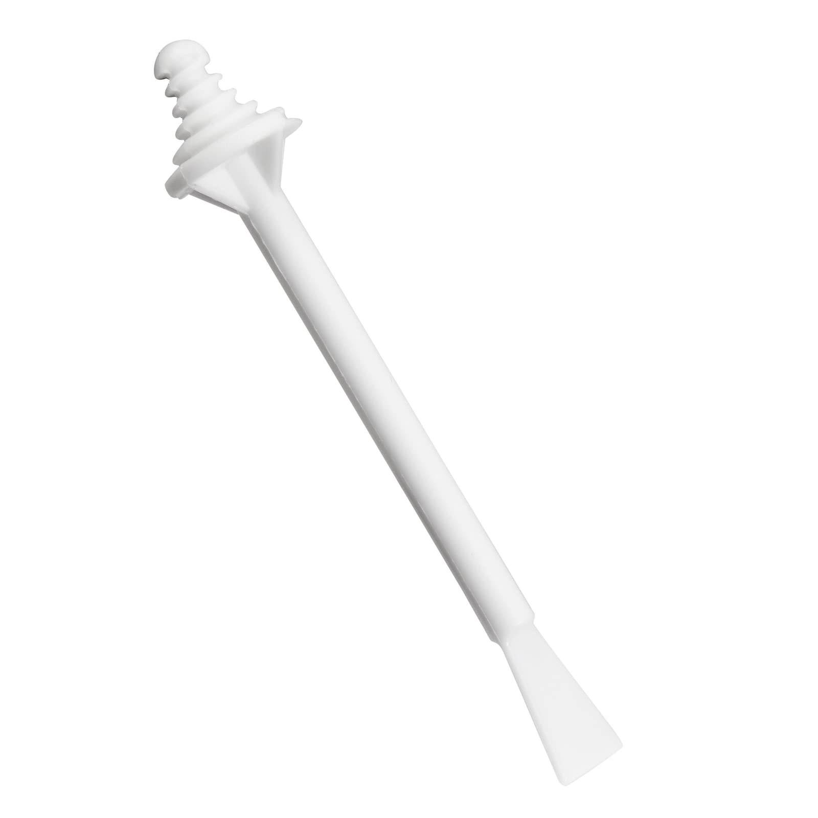 75 Pack Nose Wax Applicator Sticks for Hair Removal, Plastic Waxing Wands (White)