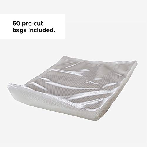 Anova Culinary Anova Pre-Cut Sous Vide Vacuum Sealer bags, One size, Clear,ANVB01