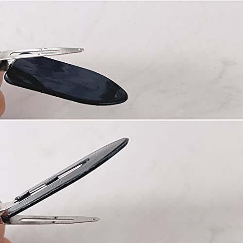 8 pieces No Bend Hair Clips for unisex, No Crease Hair Clips for Hair Styling and Makeup Application