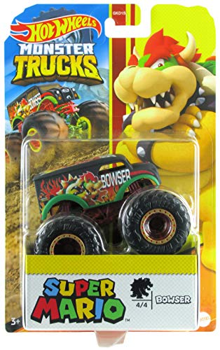 Hot Wheels Monster Trucks Super Mario Series Bowser