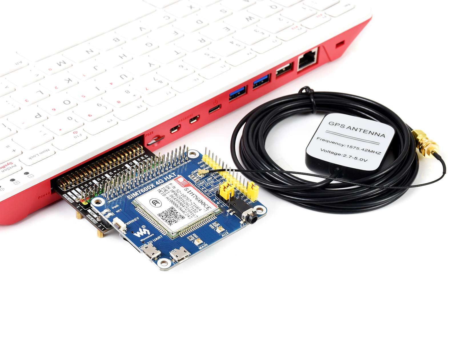 2X 40 PIN GPIO Header Adapter Color-Coded Header Expansion Board for Raspberry Pi 400,Easy Expansion