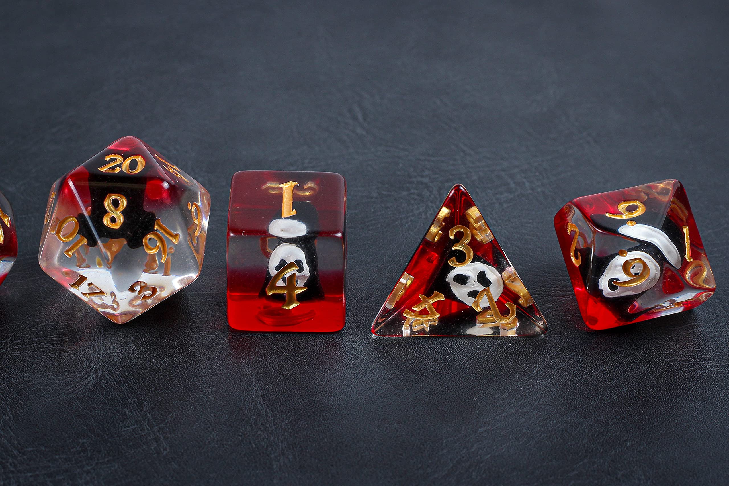 3DEGOS Horror Boogeyman of Evil DND Dice Set for Dungeons and Dragons Gifts, D&D, D and D, Pathfinder, Accessories, D20, Polyhedral, Resin Dice, Metal, Dice Tray, Tower, Bag, Box