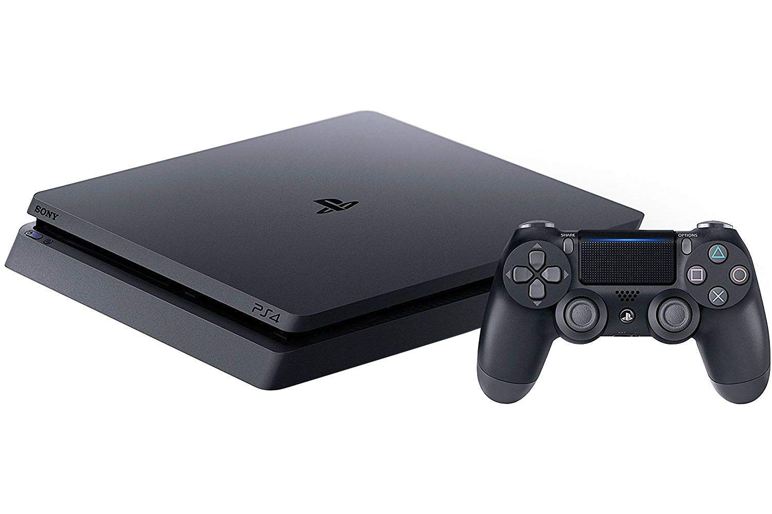 2019 Playstation 4 PS4 Slim 1TB Console + Playstation VR Headset + Camera + 8 Games Bundle (God of War; Greatness Awaits Astro Bot Rescue Mission; Everybody's Golf VR; Playstation VR Worlds etc) (Renewed)