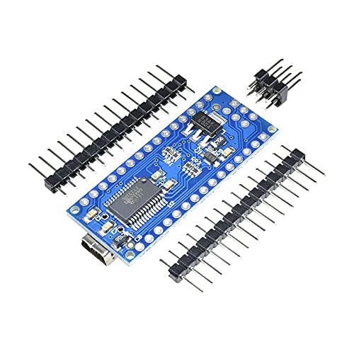 Classic Version 10Pcs Mini USB Nano 3.0 Atmega328P-AU atmega328 Microcontroller for Arduino FT232 5V 16M Board Module with Pins