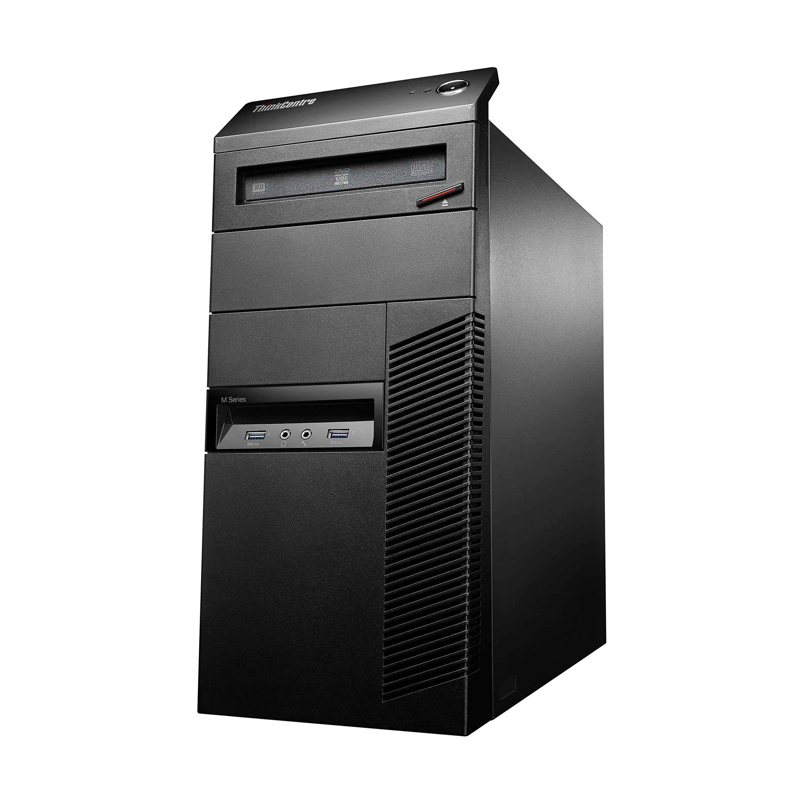 Lenovo ThinkCentre M93p Tower Desktop PC, Intel Core i5 4590 up to 3.7GHz, 16G DDR3, 1T, WiFi, Bluetooth 4.0, DVD, Windows 10 64 Bit-Multi-Language Supports English/Spanish/French(Renewed)