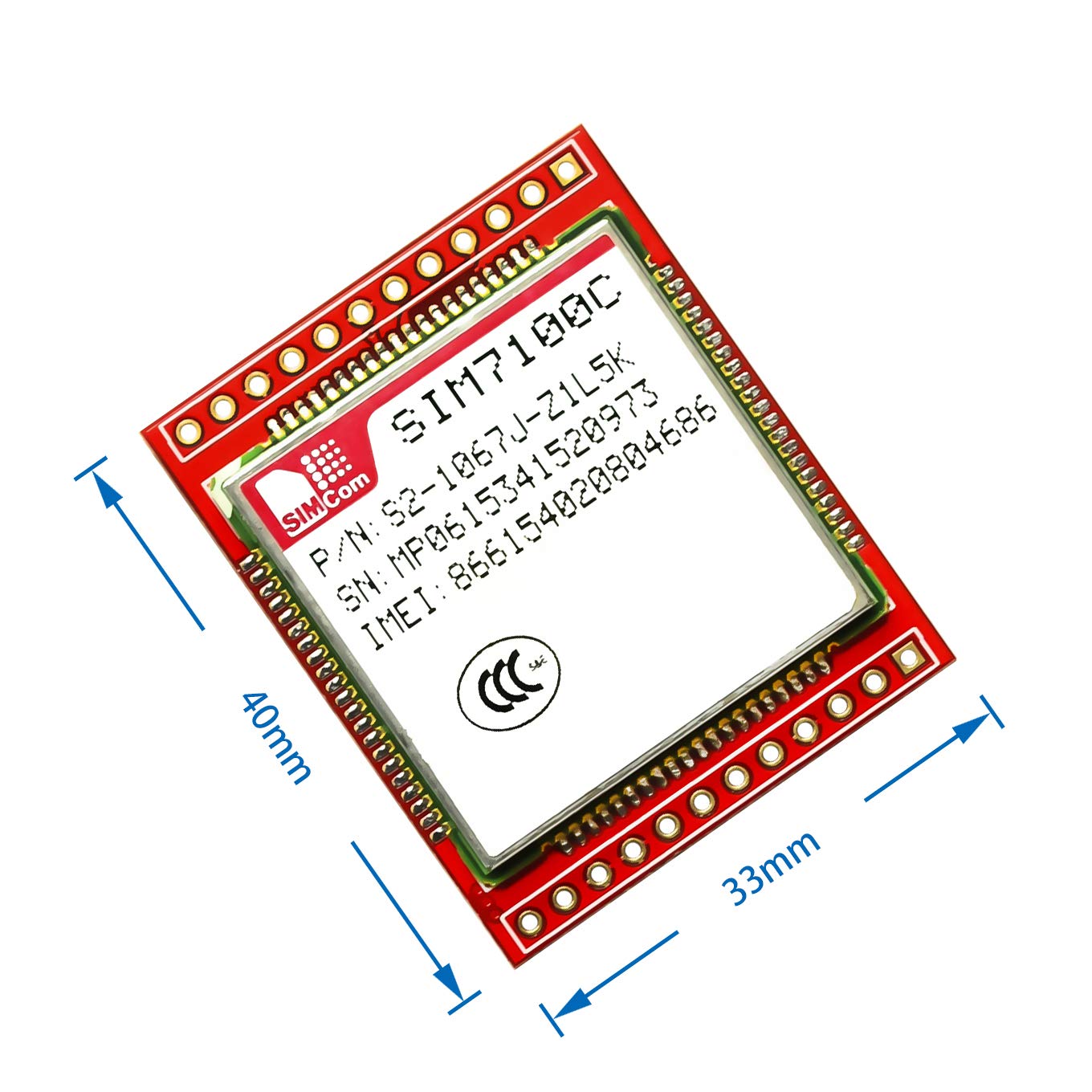 4G Module Development Board SIM7100C SIM7600CE Full Netcom 7 Mode LTE Communication dial-up Internet