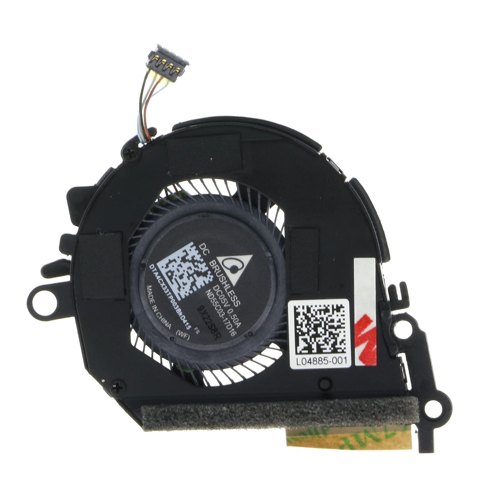 Replacement TRADOCK Left & Right CPU Cooling Fan L04886-001 L04885-001 for HP Spectre X360 13-AE 13T-AE000 13-AE000 ND55C03-17D17 ND55C03-17D16
