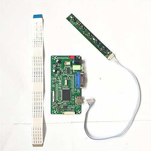 Fit N140FGE-E32 N140FGE-EA2 LCD HDMI-Compatible+VGA WLED Laptop PC 14" EDP 30-Pin 1600 * 900 Monitor Controller Drive Board (N140FGE-EA2)