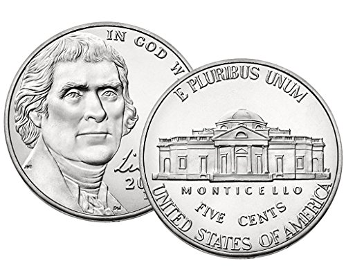 2009 P, D Jefferson Nickel 2 Coin Set Uncirculated