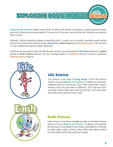 A Reason For Science Student Homeschool Pack, 1st Grade - Complete Curriculum Kit for First Graders - Interactive Experiments & Activities - Daily & Weekly Lesson Plan - for Homeschool & Classroom