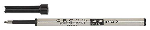 6 X Cross Slim Black Ballpoint Ink Refill (8783-2)