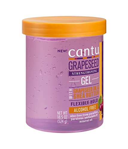 Cantu Grapeseed Style Gel 16.5 Ounce Jar