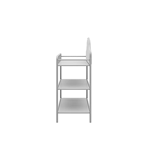 Little Seeds Piper Upholstered Metal Changing Table, Nursery Furniture, Dove Gray
