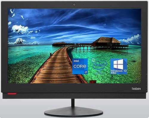 Lenovo ThinkCentre M900z All in One Desktop, 23.8 FHD, Intel i7-6700 Upto 4.0GHz, 32GB RAM, 1TB SSD, Webcam, DVDRW, DisplayPort, Windows 10 Pro (Renewed)