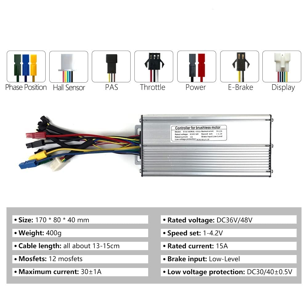 1000W 48V,Electric Bike Conversion Kit,27.5 inch (650B),Front Hub Motor, Brushless Motor,US Stock