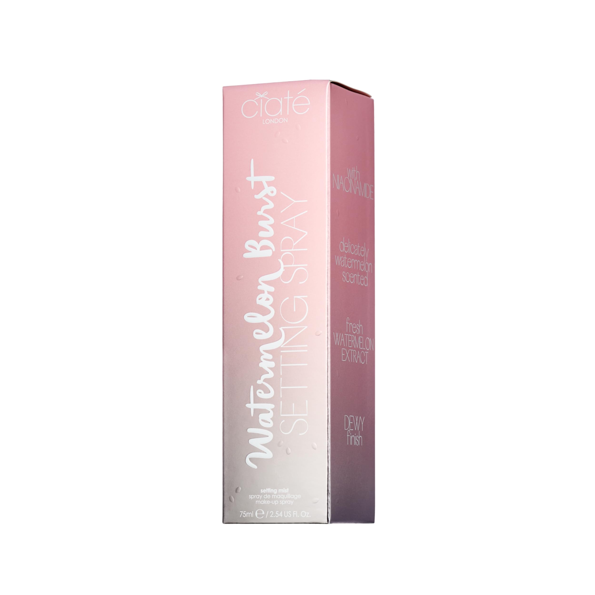 Ciate London Watermelon Burst Setting Spray with Niacinamide and Watermelon Extract - 75ML