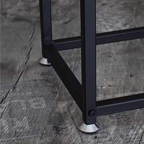 M-TOP Towel Holder Floor Standing for Bathroom, 2-Tier 43.3" Tall Freestanding Hand Towel Rack Stainless Steel Towel Rail Bath Storage to Keep Towels Dryblack-95x20x110cm