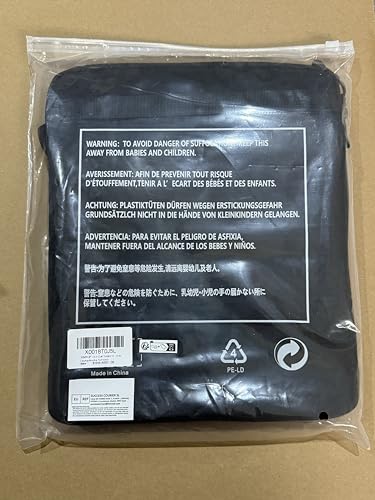 12.9 Inch Tablet Sleeve Compatible with iPad Pro 12.9-inch (3rd/4th/5th/6th Generation), Samsung Galaxy Tab (S9 FE/S9+), SurfacePro 8/9, YKK Zipper, Detachable Shoulder Strap, Hidden Handle.