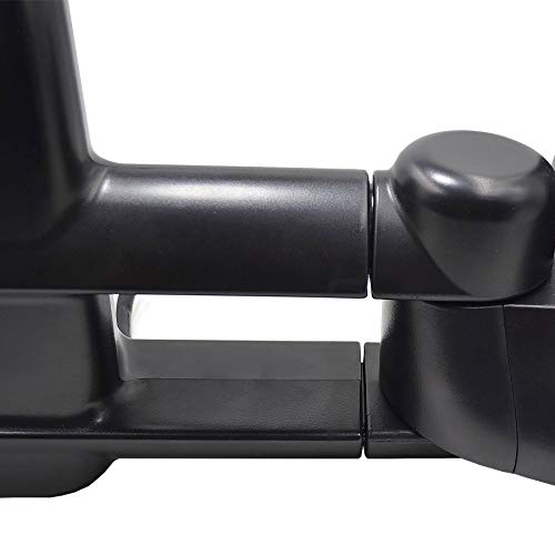 AERDM New Pair Towing Mirrors Set Telescoping Tow Mirrors fit 1988-98 Chevy GMC Exterior Accessories Mirrors fit C1500 C2500 C3500 K1500 K2500 K3500 Pickup Side Mirrors