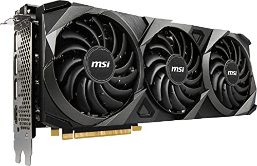 MSI Gaming GeForce RTX 3080 Ti 12GB GDRR6X 320-Bit HDMI/DP Nvlink Tri-Frozr 2 Ampere Architecture OC Graphics Card (RTX 3080 Ti Ventus 3X 12G OC)