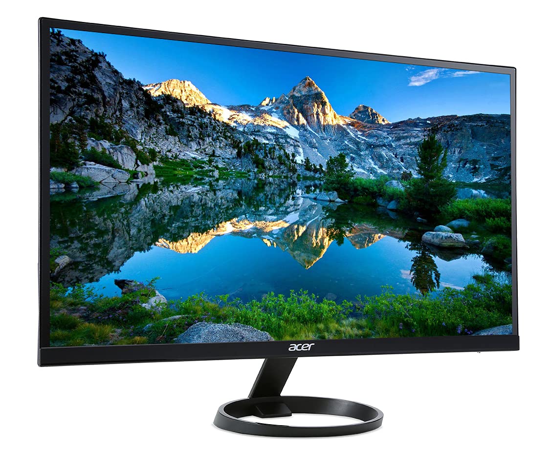 Acer R271Q Bbix 27.0" Full HD (1920 x 1080) IPS Monitor | AMD FreeSync Technology | Ultra-Thin | Edge-to-Edge | Zero-Frame | 1ms VRB | (HDMI & VGA ports)